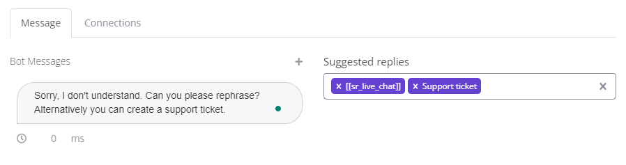 Create Dynamic Suggested Replies