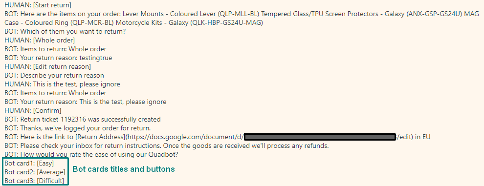 Jinja snippets - Chat history (legacy)